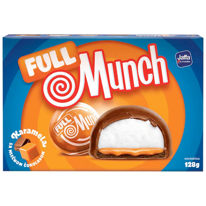 Crvenka Munchmallow Caramel Milk Choco 128g – BoxNCase