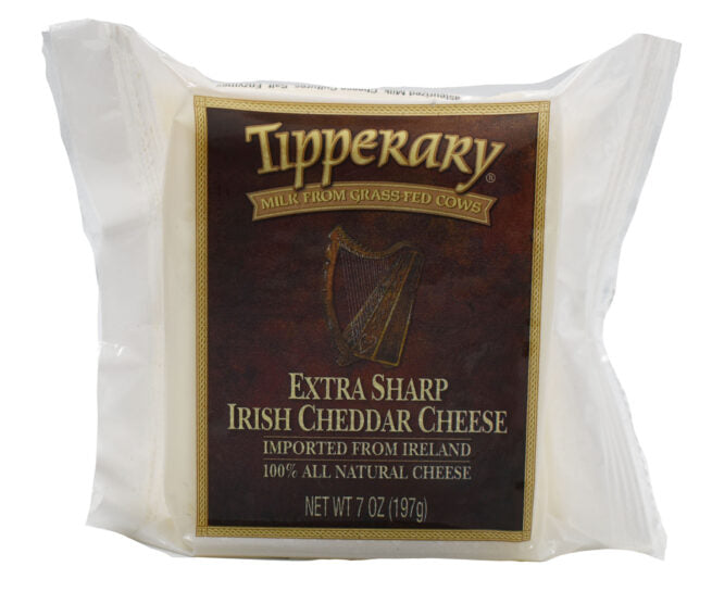 Tipperary Extra Sharp Irish Cheddar Cheese 7 OZ – BoxNCase