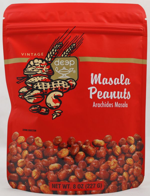 Deep Masala Peanuts 8 oz – BoxNCase