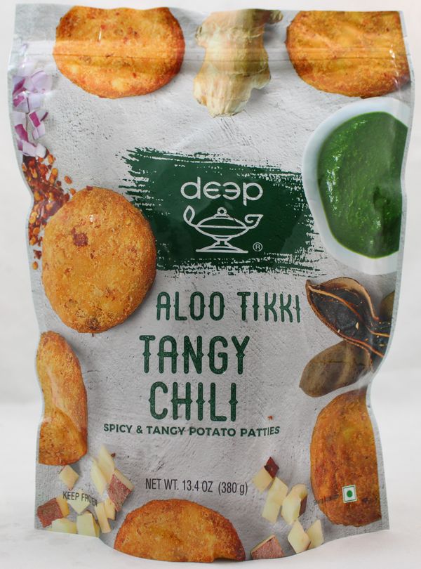 Deep Aloo Tikki Tangy Chilli 13.4 Oz – BoxNCase