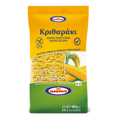 Helios Pasta Orzo Gluten Free 400 Gram – BoxNCase