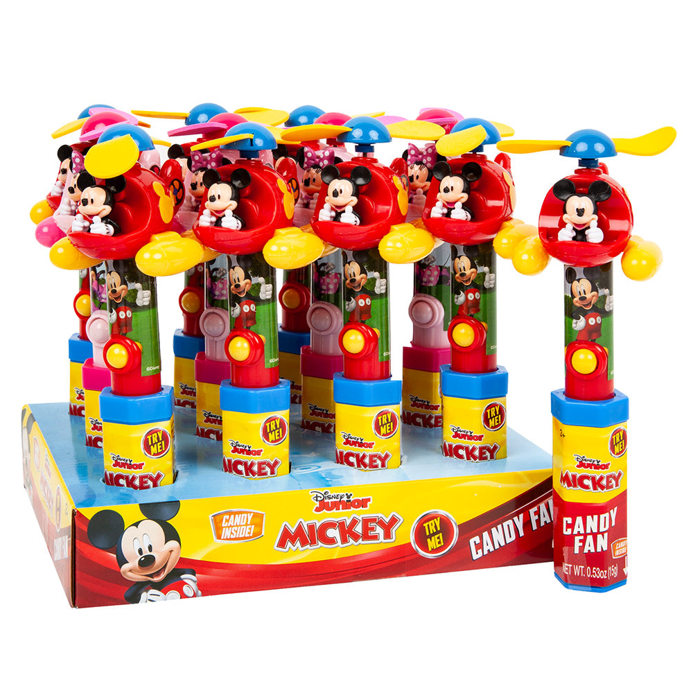 Mickey Mouse Clubhouse Helicopter Fan With Candy 0.53 Oz – BoxNCase