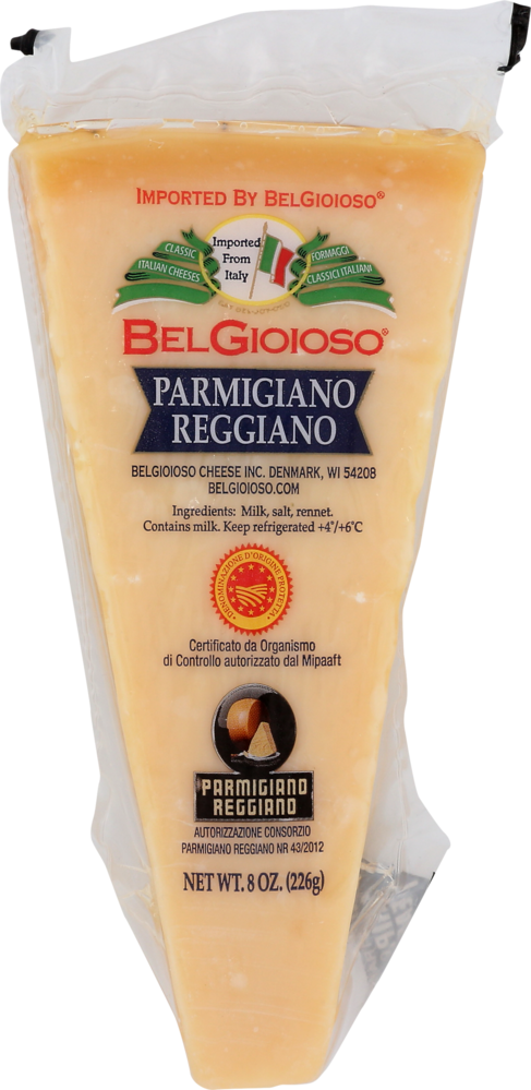 Belgioioso Parmigiano Reggiano Authentic Cheese Delight 8 oz – BoxNCase