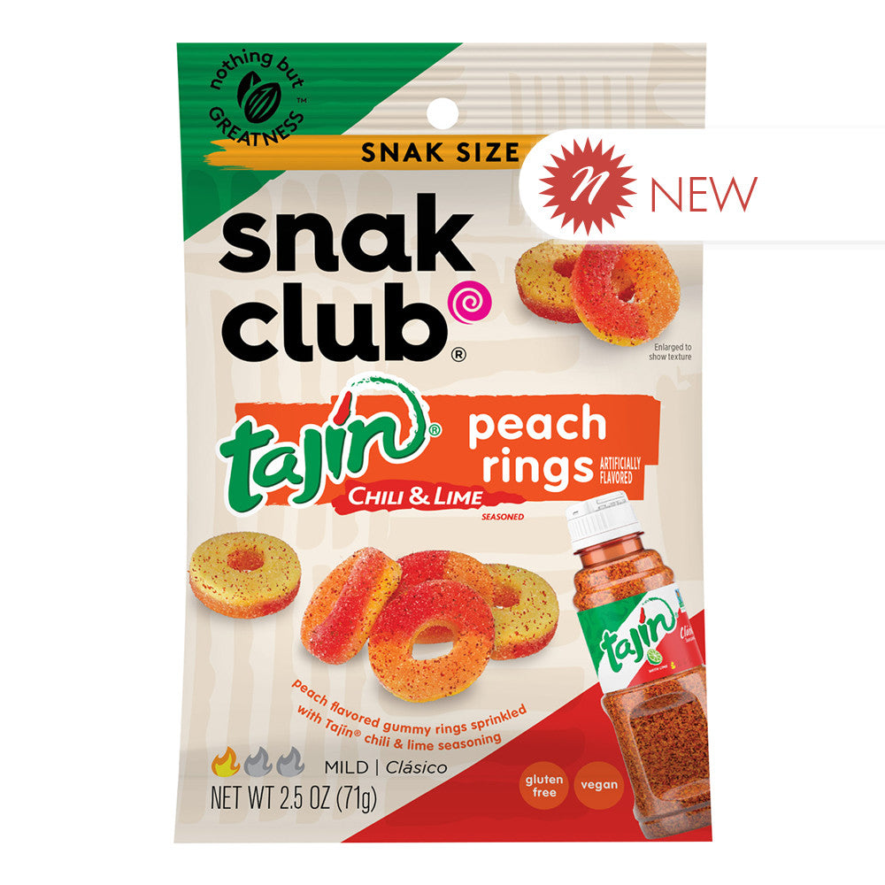 Snak Club - Tajin - Peach Rings – BoxNCase