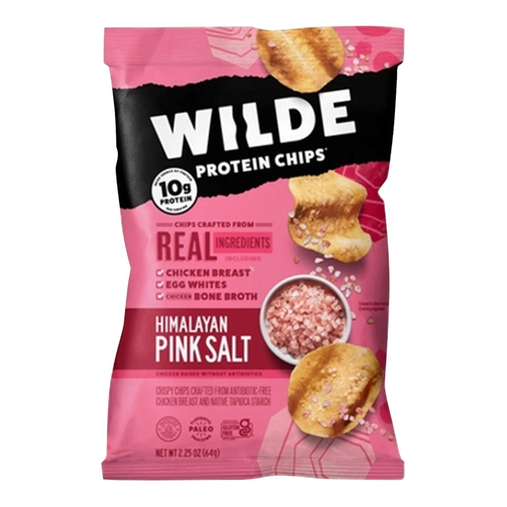 Wilde - Himalayan Pink Salt Pro Chicken Chips - 2.25Oz – BoxNCase