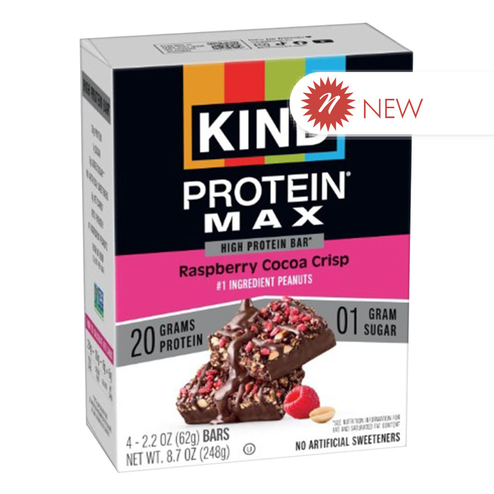 Kind - Protein Max - Raspberr Coco(4Ct) - 8.7Oz – BoxNCase