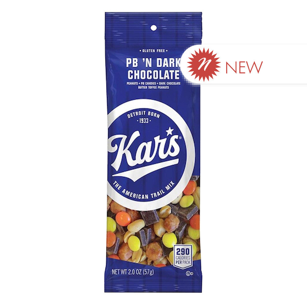 Kar'S Nuts Peanut Butter ‘N Dark Chocolate Mix 2 Oz – BoxNCase