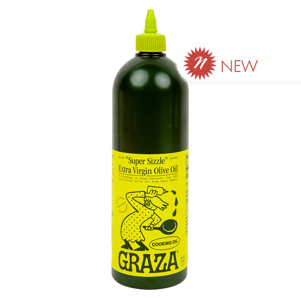 Graza - Super Sizzle - Extra Virgin Olive Oil - 33.8Oz – BoxNCase