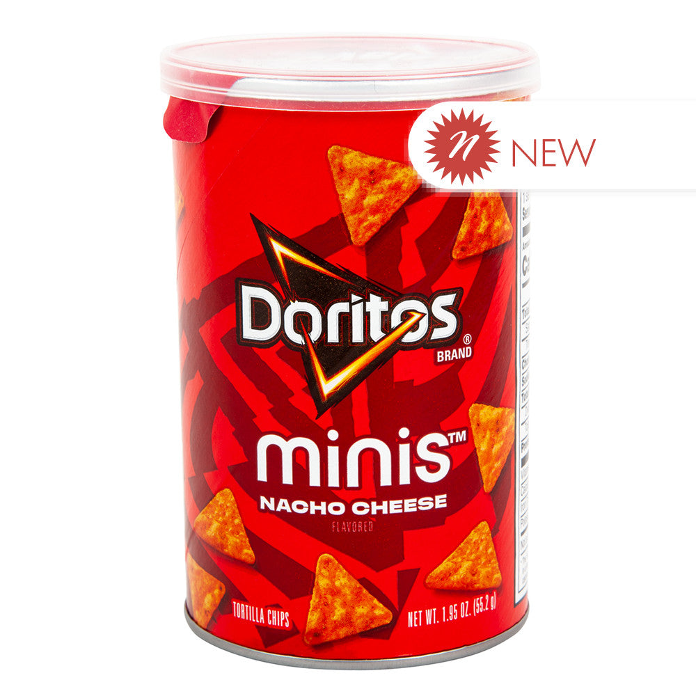 Doritos Minis Canister Nacho Cheese 1.95 Oz Pk 12 – BoxNCase