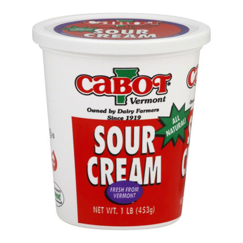 Cabot Regular Sour Cream 16 oz – BoxNCase