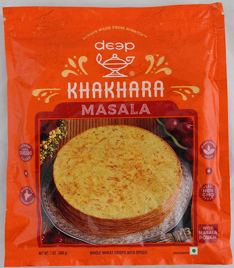 Deep Masala Khakhra 7 OZ – BoxNCase