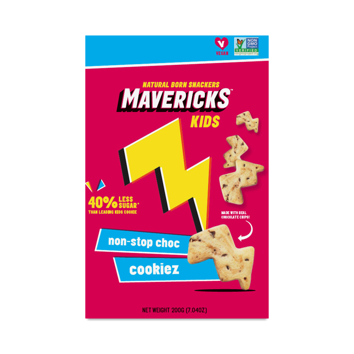 Mavericks Cookies Non-Stop Choc 7.04 Oz – BoxNCase