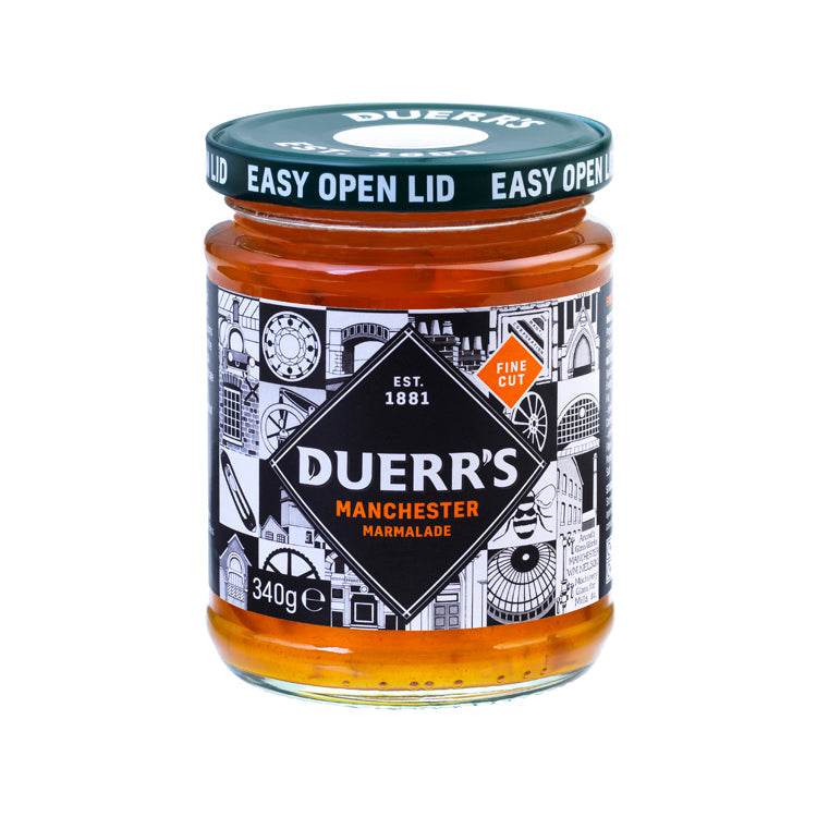 Duerr's Manchester Marmalade, Fine Cut, Jar 12.0oz (340g) – BoxNCase