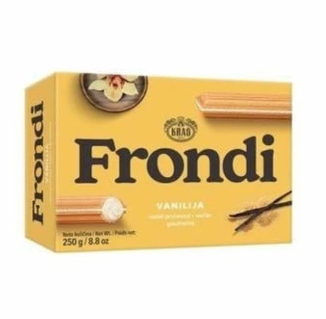 Kras Frondi Maxi Vanilla Wafers 250 Gram – BoxNCase