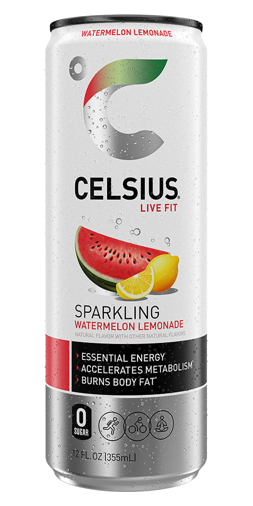 Celsius 12/12 Oz Sparkling Watermelon Lemonade – BoxNCase