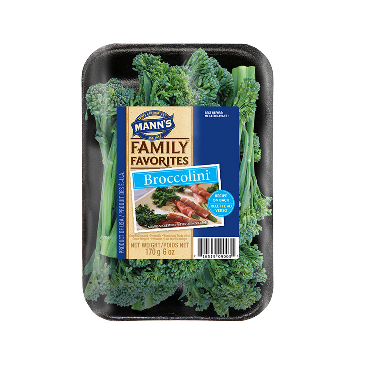 Mann Packing Broccolini 6 OZ – BoxNCase