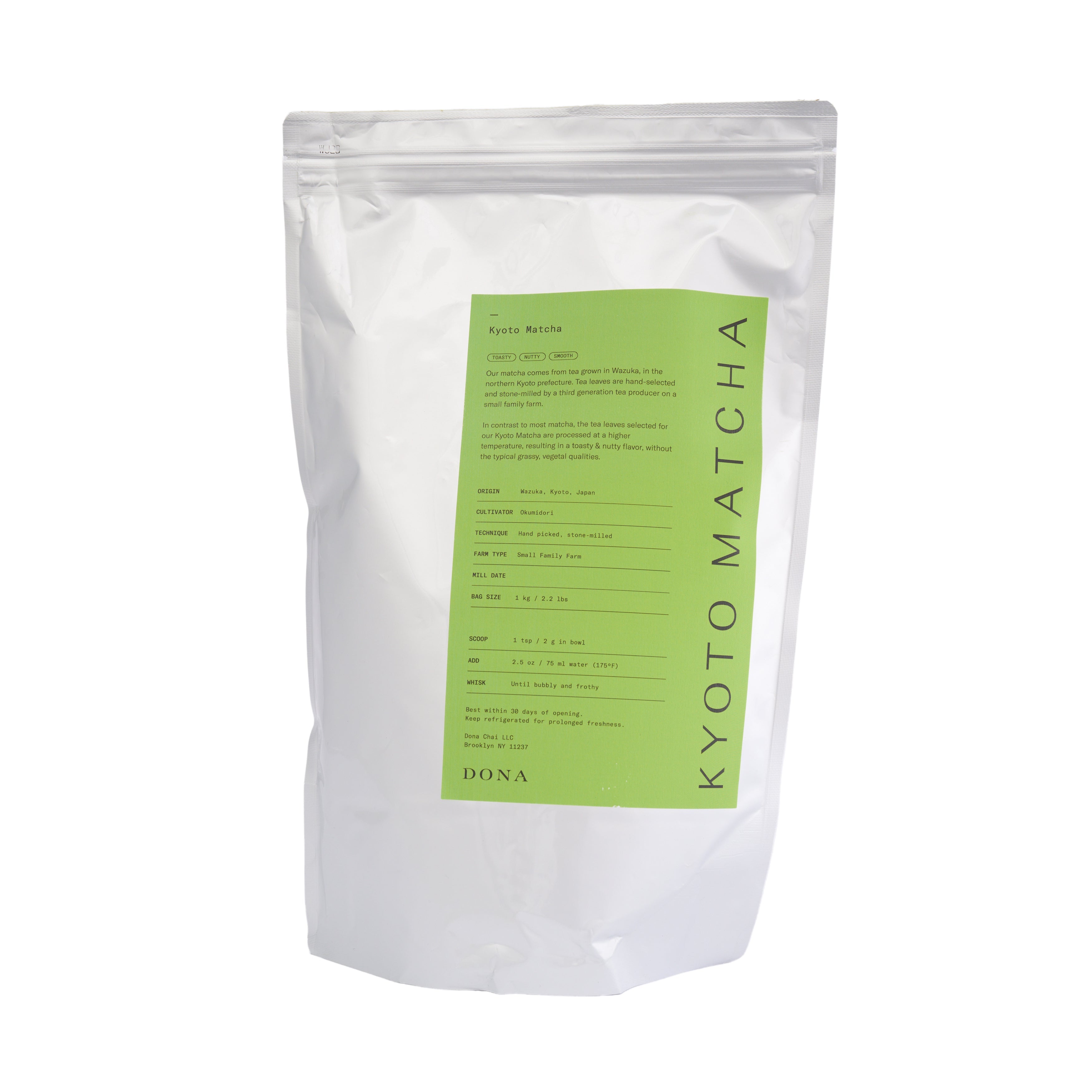 Dona Ceremonial Matcha Powder 1 Kg – BoxNCase