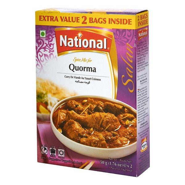 National Quorma Spice Mix 50g – BoxNCase