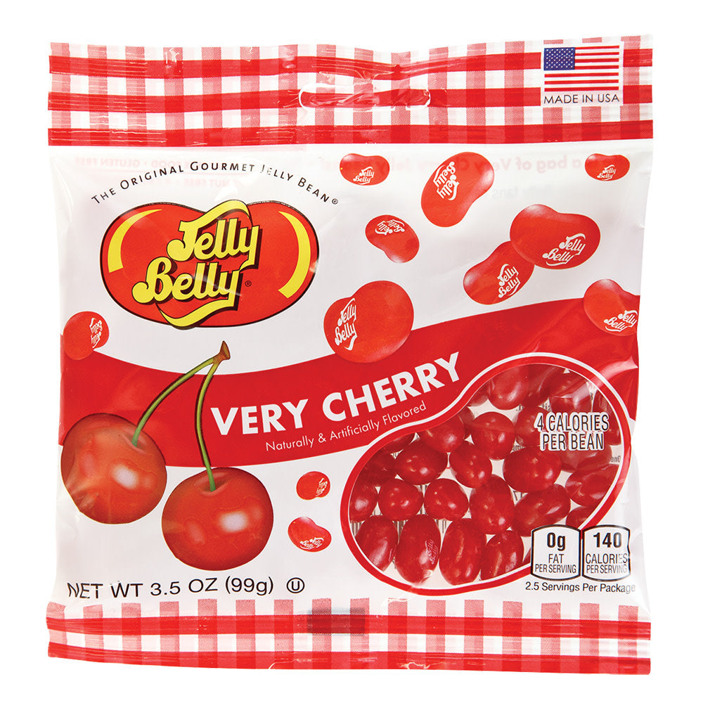 Jelly Belly Very Cherry Jelly Beans 3.5 Oz Bag – BoxNCase