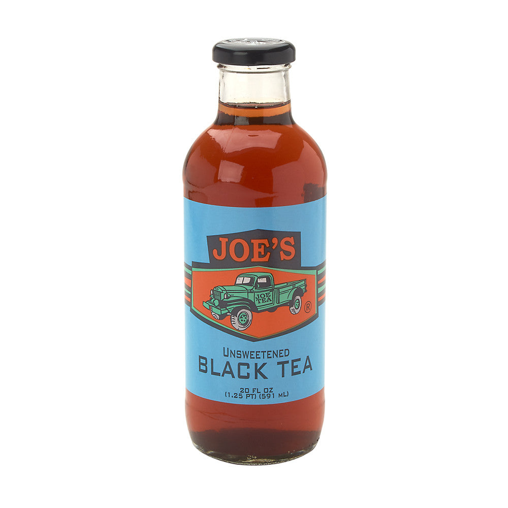 Joe Tea Unsweetened Black Tea 20 Oz Bottle – BoxNCase